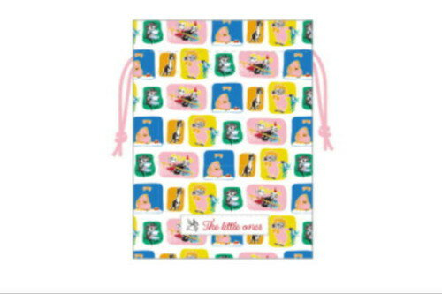 【ムーミン】【Moomin】【The little ones】トラベル巾着【ピンク】 【パターン 】【ミイ】【リトルミイ】【アニメ】【絵本】【キャラクター】【巾着袋】【きんちゃく】【袋】【小物入れ】【トラベル】【旅行】【雑貨】【グッズ】【か...