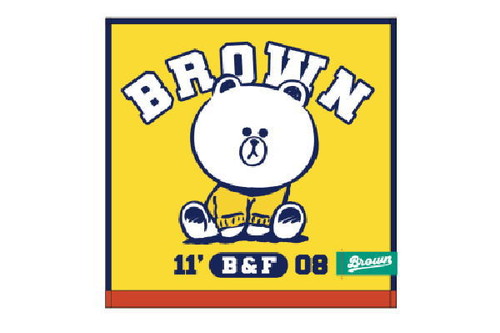 【LINE FRIENDS】【ラインフレンズ】ミニタオル【バーシティ ブラウン】【ブラウン】【ライン】【アプリ】【スタンプ】【タオル】【たおる】【ハンカチ】【ハンドタオル】【雑貨】【グッズ】【かわいい】 ■サイズ・仕様■ ◆サイズ：約H25...