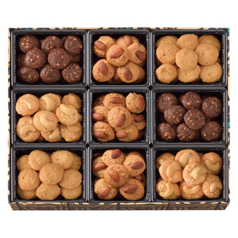 ギフト商品をお買い上げのお客様へ・直送品のため代金引換はご利用できません。・北海道・沖縄はお届けできません。・お届けまで1週間前後お日にちを頂く場合がございます。・ギフト商品は通常商品と同梱できません。一粒一粒にナッツがぎっしり。卵白で仕立...