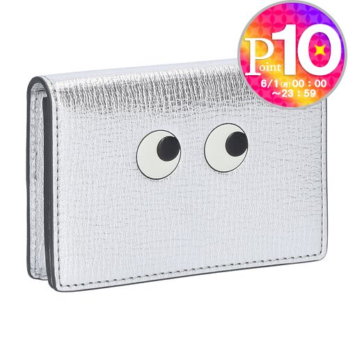 アニヤハインドマーチ ANYA HINDMARCH Eyes カードケース 5050925195591/195591 SILVERアニヤハインドマーチのEyes カードケースシンプルなレザーに際立つEYEモチーフがユニークな仕上がり。ギフト...