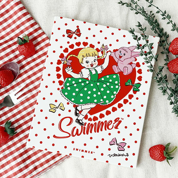 [型番:8339-542]【SWIMMER オトナコレクション at マルイ】“オトナ”コレクションを感じられるインテリア。書き起こしアートを高精度でキャンバスに複製しています。ひづめみか?るさんの嬉しい複製サイン入り！お部屋に飾って、新し...