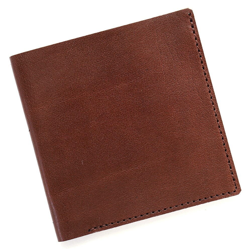 [型番:12259108]胸ポケットにもスッと収まる極薄2つ折り財布。「カードフォルダー」の構造を生かし、革に斜めスリットを入れたカードポケットにすることで革の重なりを抑え、極薄に仕上げました。カードが重ならず出し入れしやすい間隔・角度にカ...