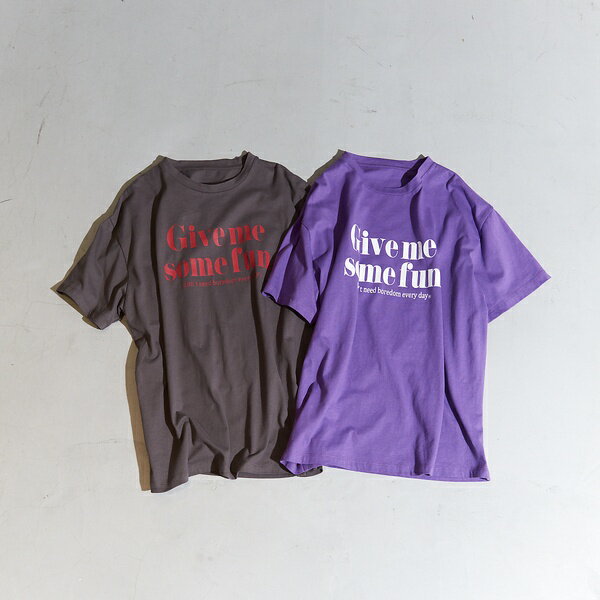 [型番：72443820003]-Design-程よいルーズさのあるサイズ感で使い易く着回しのきく1枚。バックにオリジナル柄をプリントしたものやフロントロゴタイプなど3パターン用意。柄違いで欲しくなる夏まで大活躍なTシャツです。-Detai...