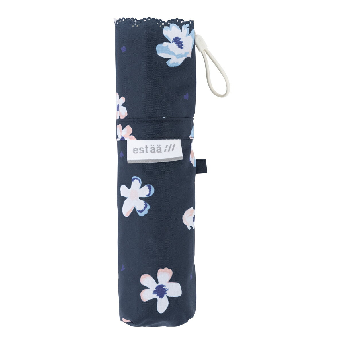 [型番:3123010136-32]風に強い耐風仕様の骨組みを使用しています。畳んだ状態はコンパクトで持ち運びやすく、開くとワイドな54cmで安心感があります。雨傘をメインにお使いいただくことを想定した傘ですが、UV加工を施しており、雨晴兼...