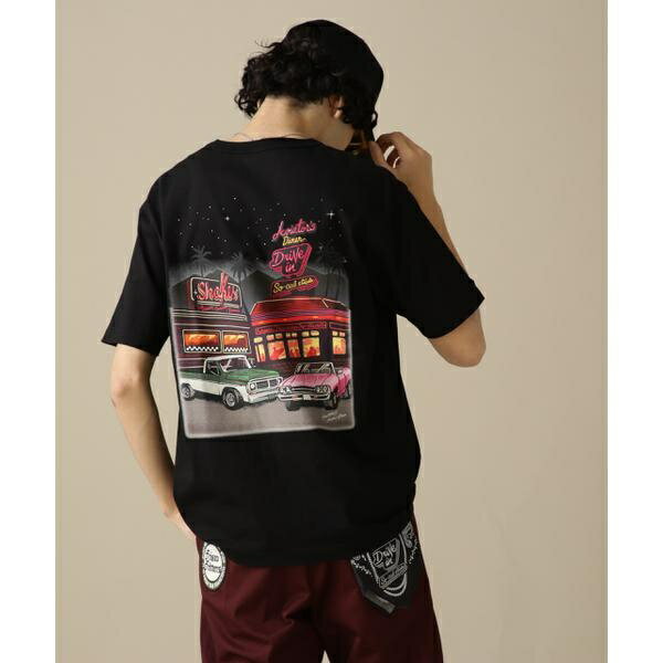 [型番：7833134057]WEST COAST SHORT SLEEVE T-SHIRT DINER ／ ウェストコースト 半袖 Tシャツ ダイナー《グラフィック》2023春夏テーマの西海岸サンディエゴにある《AVIATORS DINE...