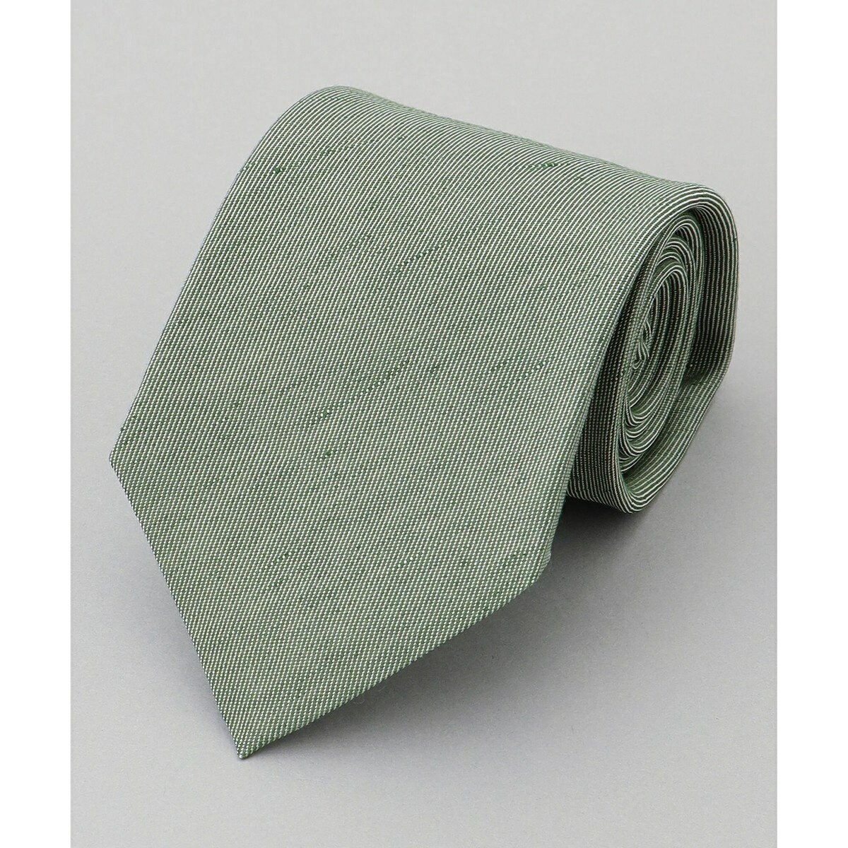 ■カラー：グリーン系F：全長146.0 幅8.5※(　)で表記されている数字はヌードサイズです。ヌードサイズとは衣服を身につけない身体のサイズです。お客様ご自身の身体サイズと比較してお選びください。 ■素材： 麻:59%，絹:41% ■お手...