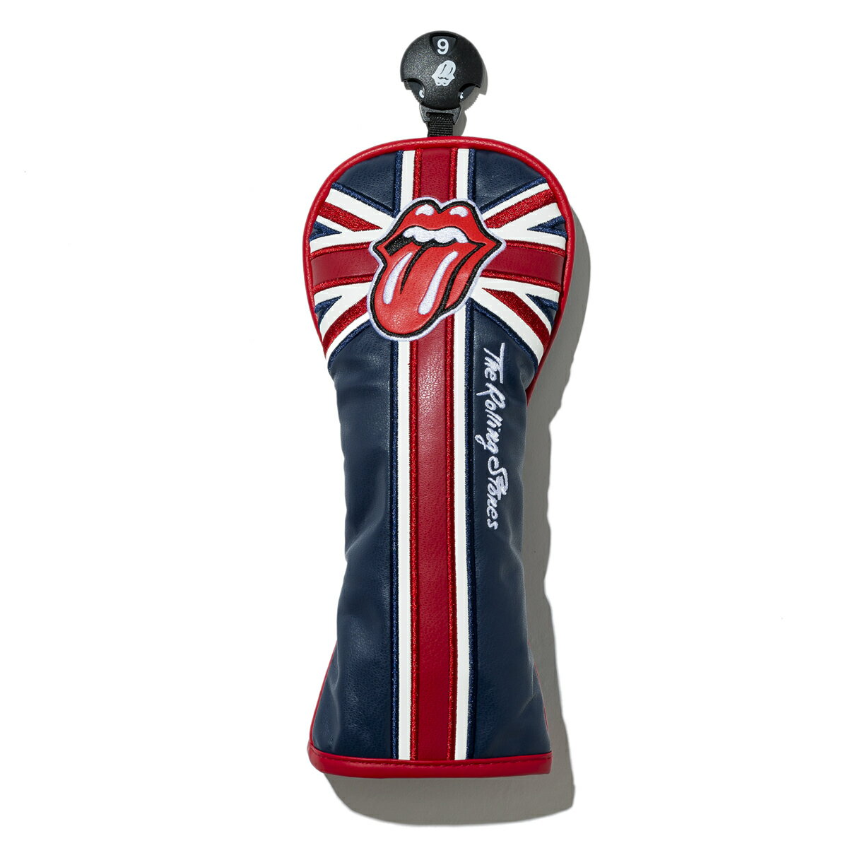 [型番:RSBA02H509]The Rolling Stonesのシグネチャーロゴと大胆なユニオンジャックがレイアウトされたユーティリティ用ヘッドカバー。丈夫で扱いやすい、合皮素材を使用して作られています。中はクッション性がある素材を使用...