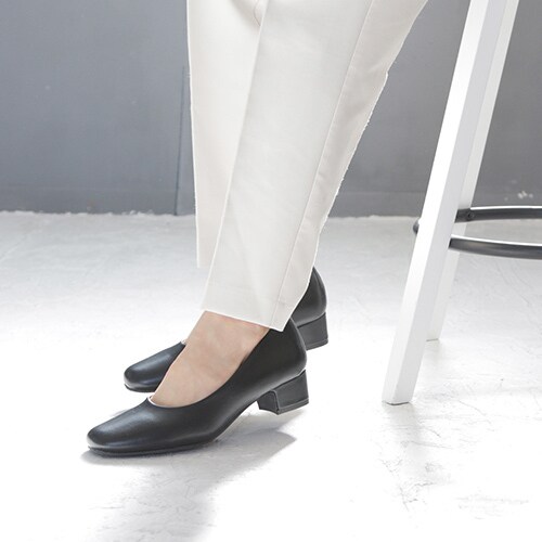 [型番:SR6100]＊……NEWCOLLECTION……＊【特許取得】第7592284号 かかと抜け防止機能！！『3D立体構造のふかふかインソールで足に優しいパンプス』オフィスだけでなく、デイリー使いはもちろん冠婚葬祭や就職活動にも様々な...