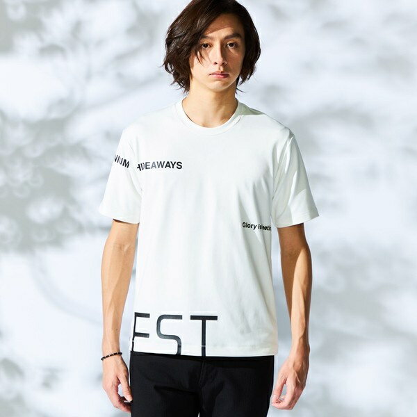 [型番：4265-9051]■デザインWEB限定、ビッグロゴを配置した半袖T-SHIRTSになります。インパクトのあるデザインが目を惹くT-SHIRTSになります。(英訳)The first and best victory is to c...