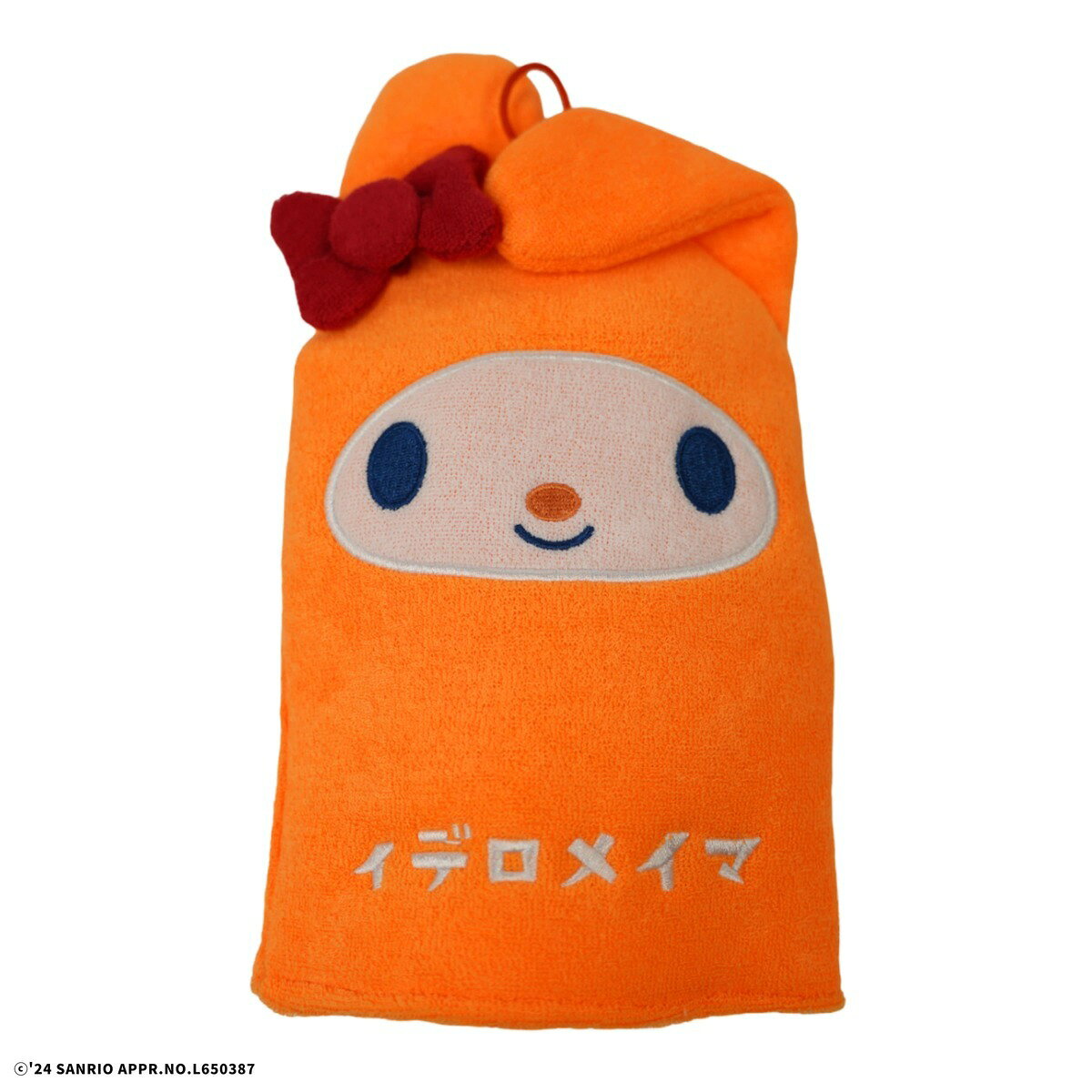 [型番:4580287501774]サンリオキャラクターズのウォッシュミトンが登場！マイメロディのリボン付きのミトンが可愛い♪〜クロミ、シナモロール、ハンギョドンのウォッシュミトンも同時販売中〜好きなキャラクターでお風呂が楽しくなること間違...
