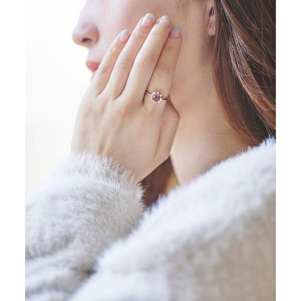 [型番：00092320303502]◇Samantha Tiara(サマンサティアラ)のダリアフラワーカット　リングダリアは豪華な大輪の花や、シンプルな一重咲きなど品種がとても多い花。赤やピンク、白、紫などカラーバリエーションも多い。それ...