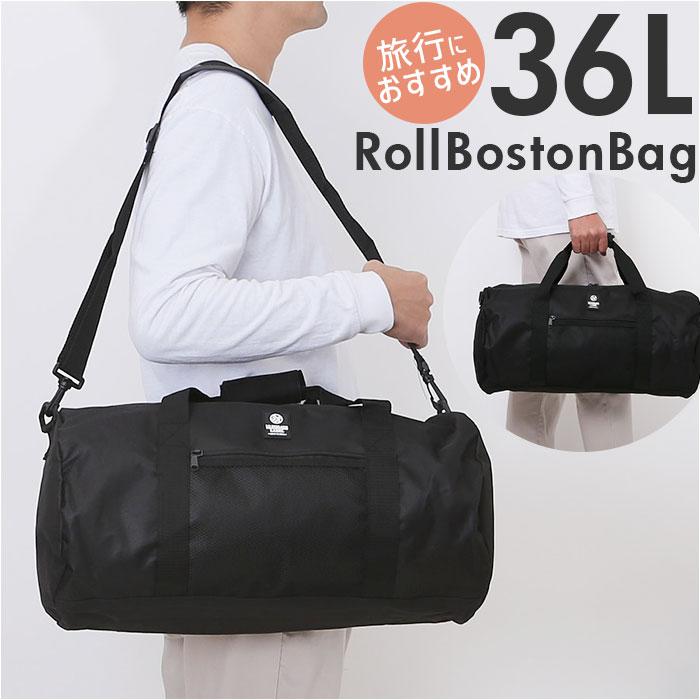 [型番:ubt12]【ブランド名】 ULTIMATE LABEL(アルティメットレーヘ゛ル)【商品名】 ULTIMATE LABEL ロールボストン【メーカー型番】 【商品説明】【たっぷり入るシンプルバッグ☆】旅行や合宿、出張からアウトドア...