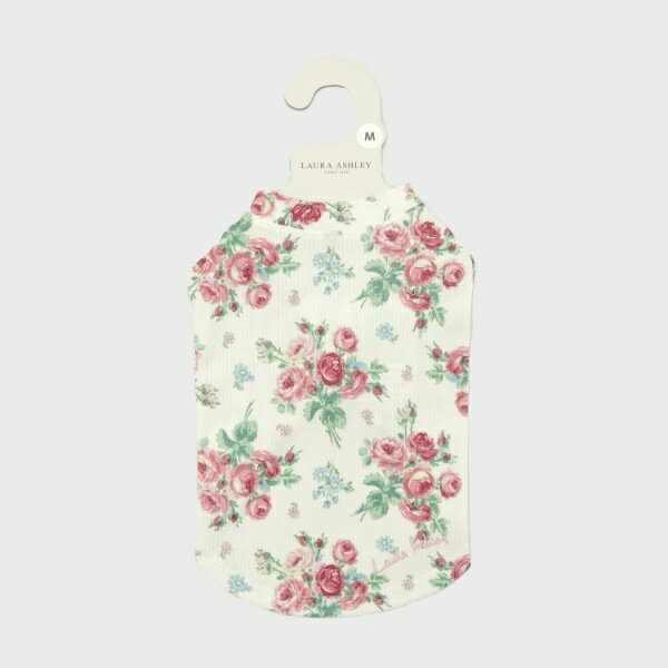 [型番：N9911362]愛犬のリラックススタイルにぴったりな、ワッフル生地のタンクトップです。柔らかな素材が肌に優しく、通気性が良いです。ローラアシュレイで長年愛されている人気の柄です。※照明の関係により、実際よりも色味が違って見える場合...