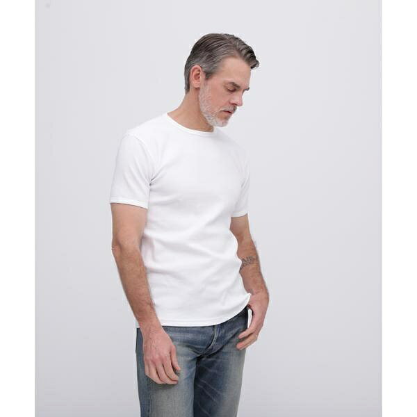 [型番：7835934009]商品名：《DAILY／デイリー》MINI WAFFLE S／S T-SHIRT《商品詳細》・コンフォータブルな日常着として開発した デイリーライン「AVIREX DAILY WEAR」・ミニワッフルの素材を使用...