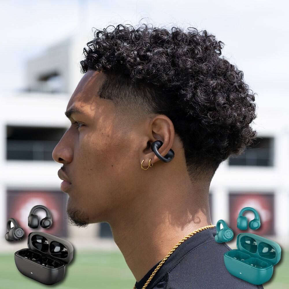 [型番:EBFLEXR]イヤーカフイヤホンで、耳をもっと自由に。■カラー：Black、Teal※(　)で表記されている数字はヌードサイズです。ヌードサイズとは衣服を身につけない身体のサイズです。お客様ご自身の身体サイズと比較してお選びくださ...