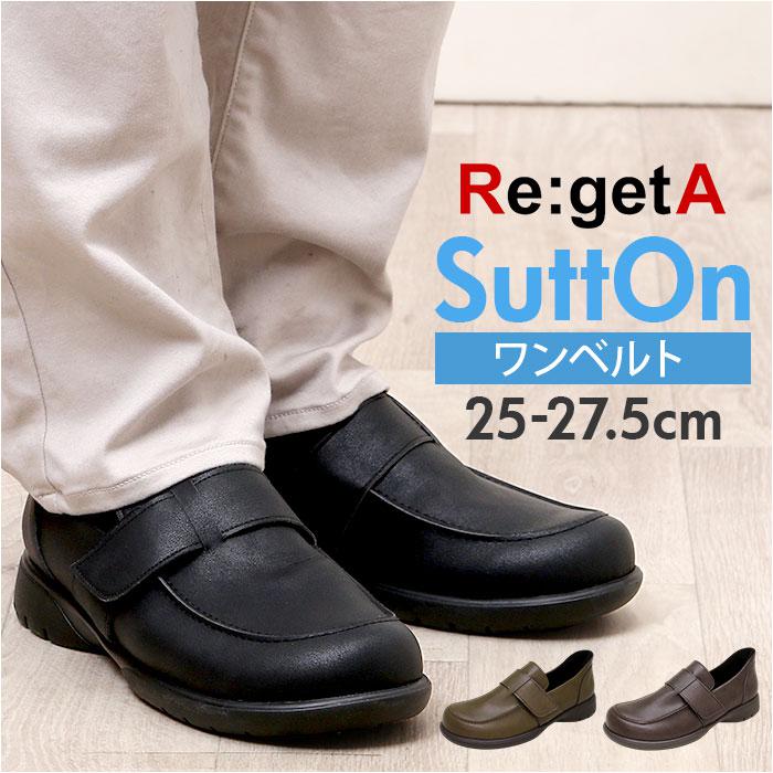[型番:r402m]【ブランド名】 Re:getA(リゲッタ)【商品名】 Re:getA リゲッタ スットオン ワンベルトシューズ R-402M【メーカー型番】 【商品説明】【かがまず、手軽に履ける】ストレスフリー履ける「SuttOn」がメ...
