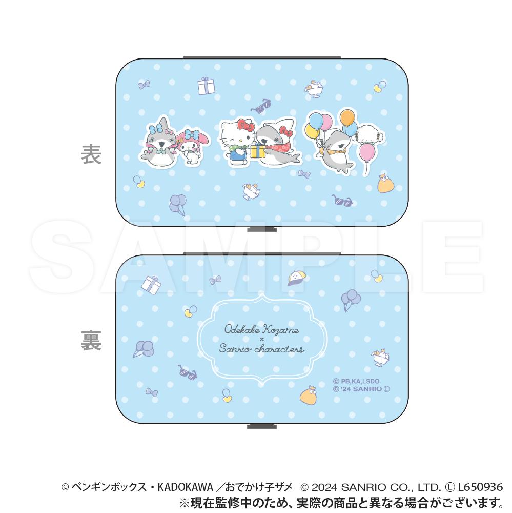[型番:163503]「おでかけ子ザメ×サンリオキャラクターズ」より、エチケットセットが登場（全3種展開）お出かけバッグに忍ばせたり旅行へ持って行ったり、お好きなデザインを気軽に持ち運べます。セット内容：7点セット(斜め爪切り、爪切り、爪や...