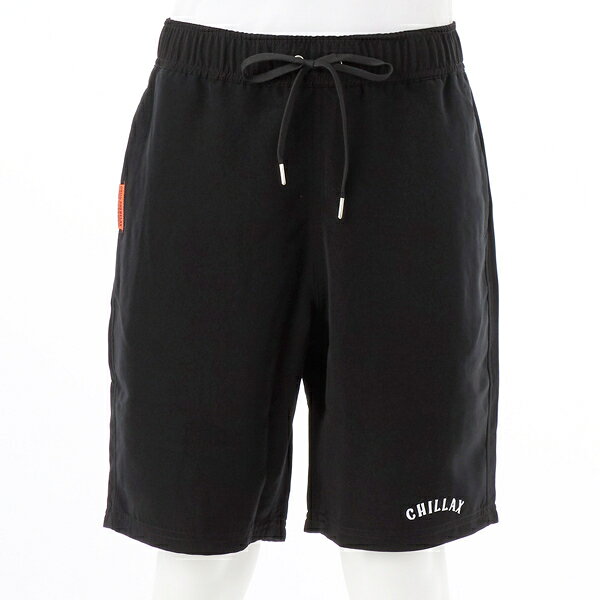 [型番：815114020]【CHILLAX】シルキータッチ　ボーリングショーツ25SS 新作入荷■特徴刺繍が映える、シルキーな履き心地のリラックスショーツ。なめらかなポリエステル素材でシルキータッチな履き心地は暑い日でも快適です。ウエスト...
