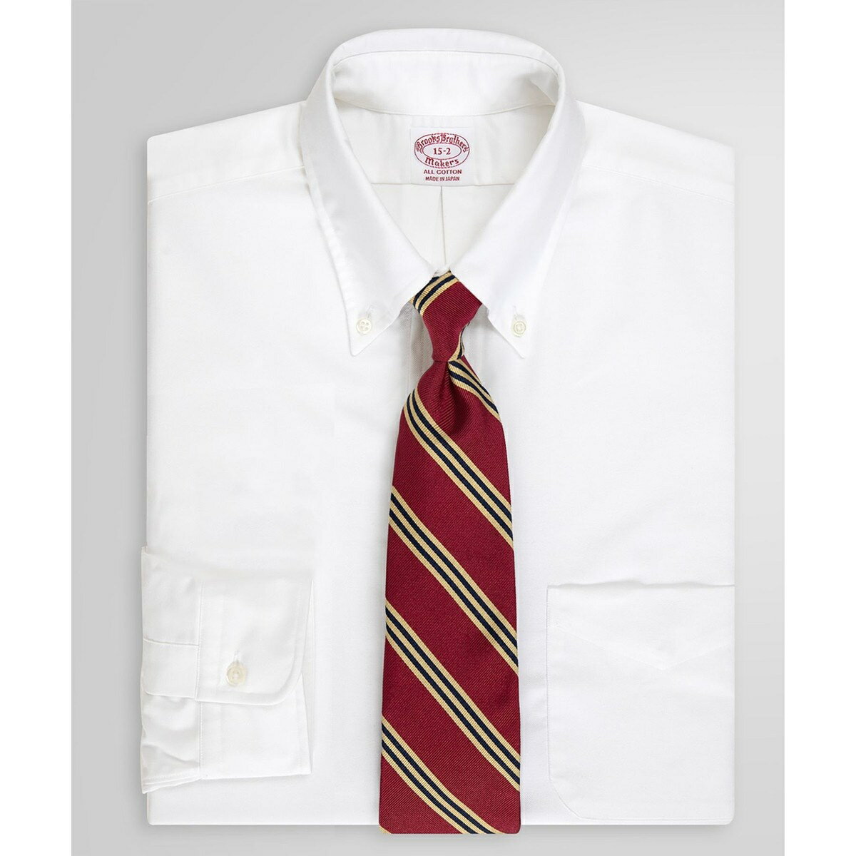 [型番：ONG110100199800]アイビーファンは1枚もっておきたい6つボタンシャツを完全再現！ポロカラーシャツの元祖とも呼ばれる6つボタンシャツが復刻！！80年代のポロカラーシャツサンプルを基に、ヨーク巾、フロントカット、カフス、剣...