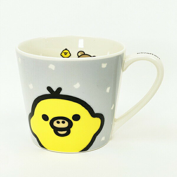 [型番:1749-242580]リラックマのメジャーマグカップです！内側にはメジャー風デザインがありとってもキュート☆キャラクターごとに裏面のデザインが異なるのでシリーズで集めてもとってもかわいいです♪【容量：220ml】【価格改定のお知ら...