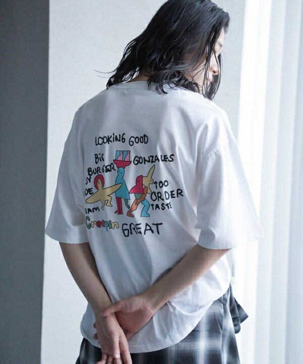 [型番：M0553UTS228]【MARK GONZALES別注！存在感抜群のオーバーサイズTシャツ】人気のスケートブランド「MARK GONZALES/マークゴンザレス」に別注をかけた、ストリート感あふれる一枚です。ブランドを象徴するロゴ...
