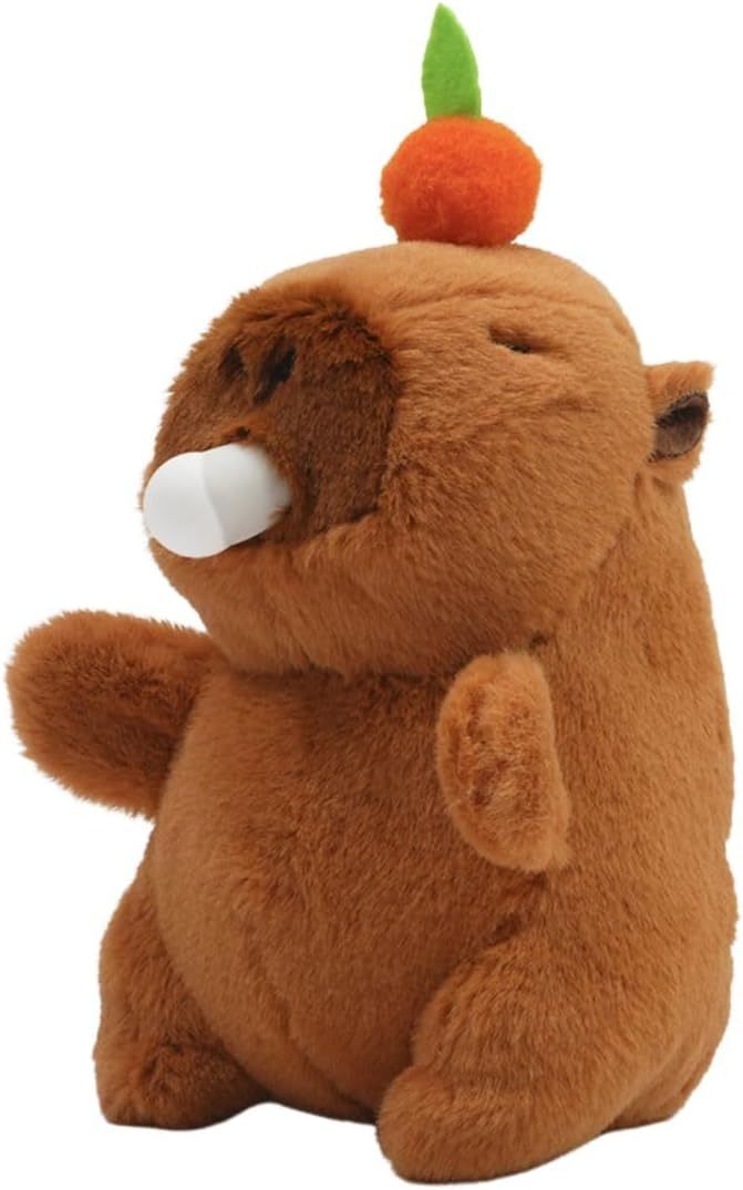 [型番:CLS-CBM-MU002]もっちり・ふわふわの癒し系カピバラ「チャビマル」ぬいぐるみが登場！動物好きの心をとらえる、クリアストーン社の人気キャラクター。お部屋のインテリアや推し活グッズとしてもぴったりで、ギフトにもおすすめです。リ...