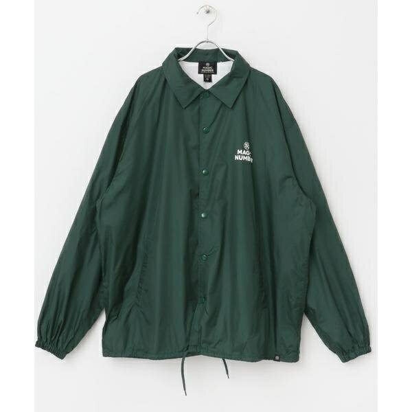 [型番：LM46-24AW-MN020]-また海で会おうと言うポジティブなメッセージを込めた MAGIC NUMBERを代表するタイポグラフィー-「SEE YOU IN THE WATER」　また海で会おう非常にベーシックなコーチジャケット...