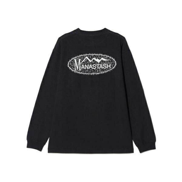 [型番：7925230016]MANASTASH／マナスタッシュ／HEMP L／S TEE LEOPARD LOGO※A-KLASSコラボレーションアイテム・オールシーズンMANASTASHで展開している、HEMP55％、コットン45％のT...