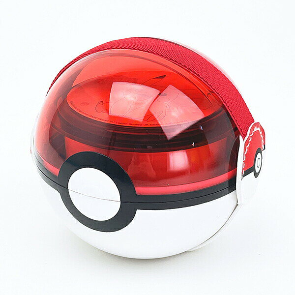 [型番:3226-645563]モンスターボールのランチボックスです。ポケモン好きにはたまらない一品！　学校に持っていけば大注目間違いなし！上下2段に分けられているのでご飯におかずの味がうつる心配もなし。電子レンジ使用可◎【容量/本体170...