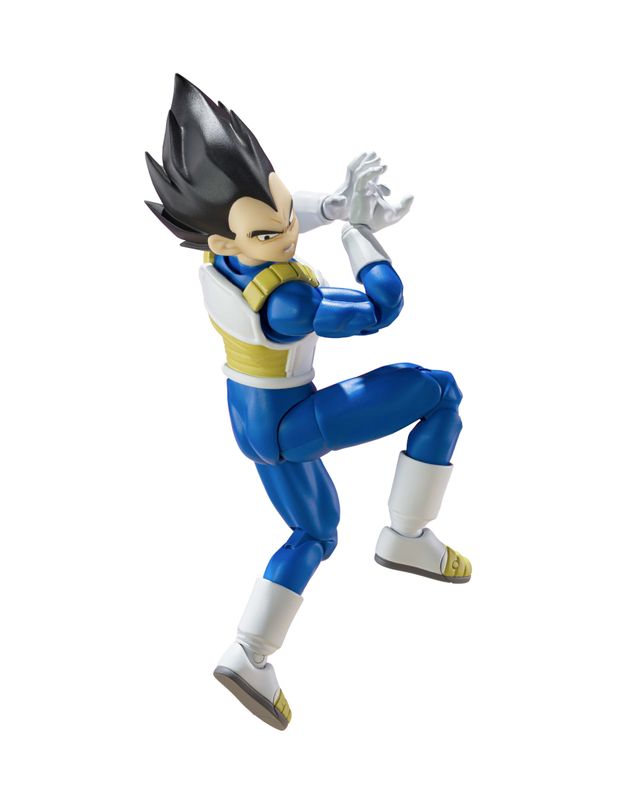 [型番:204376]『ドラゴンボールDAIMA』より「ベジータ」がS.H.Figuartsに登場!『ドラゴンボールDAIMA』に登場する際のキャラクターデザインに合わせて、新たな造形でS.H.Figuarts化!セット内容本体、交換用手首...