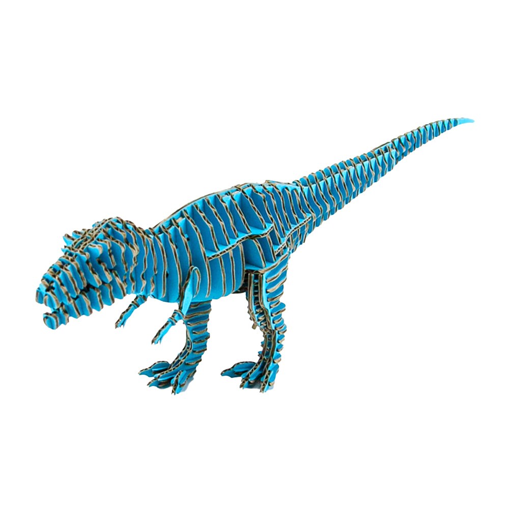 [型番:Trex]FLATS 恐竜シリーズは恐竜をモチーフにした組み立てキットです。ステゴサウルス、ヴェロキラプトル、トリケラトプス、ティラノサウルス、ブラキオサウルス全5種類。FLATS 恐竜シリーズははさみやカッター、接着剤を使わずに組...