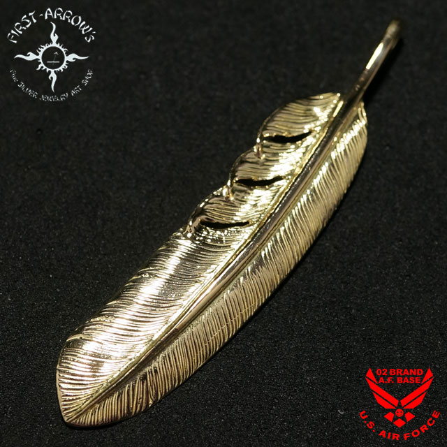 ●FIRST ARROW'S(ファーストアローズ)の商品一覧はコチラ！！ ●当店のトップページはコチラから！！ 　●商品説明 ●商品名 ファーストアローズ ALL18金 イーグルフェザー ペンダントヘッド Lサイズ ペンダントトップ p-2...