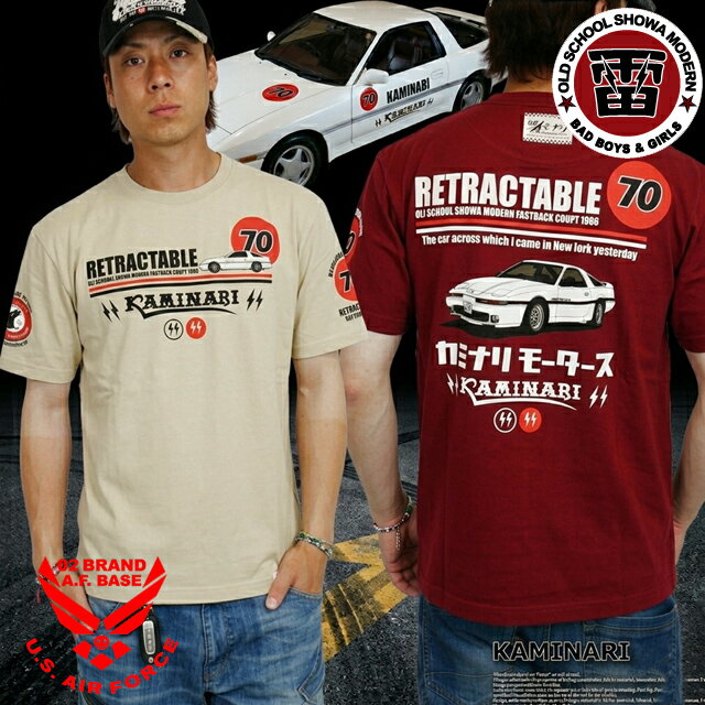 メーカー希望小売価格はメーカー商品タグに基づいて掲載しています ●エフ商会の商品一覧はコチラ！！ ●当店のトップページはコチラから！！ 　●商品説明 ●商品名 カミナリモータース RETRACTABLE 70スープラ トヨタ 抜染プリント ...