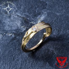 ●FIRST ARROW'S(ファーストアローズ)の商品一覧はコチラ！！ ●当店のトップページはコチラから！！ 　●商品説明 ●商品名 ファーストアローズ Bridal Label ダイヤモンド付K18フェザーリング Sサイズ fabl-0...