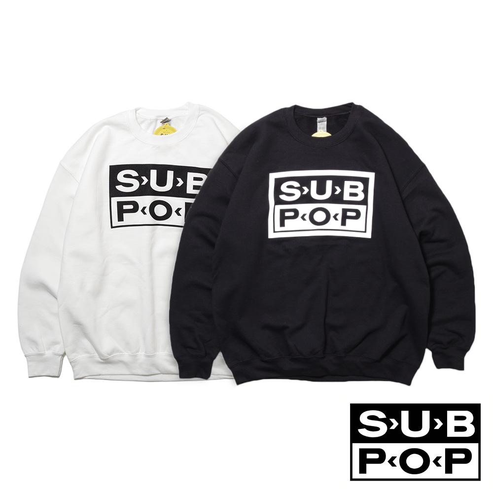 ' 商品詳細 商品名 【MUSIC Tee(ミュージックティー)】BIG CREW SWEAT "SUB POP LOGO" ビッグクルースウェット サブポップロゴ 商品説明 アメリカワシントン州シアトルにあるレコードレーベルSUB POP...