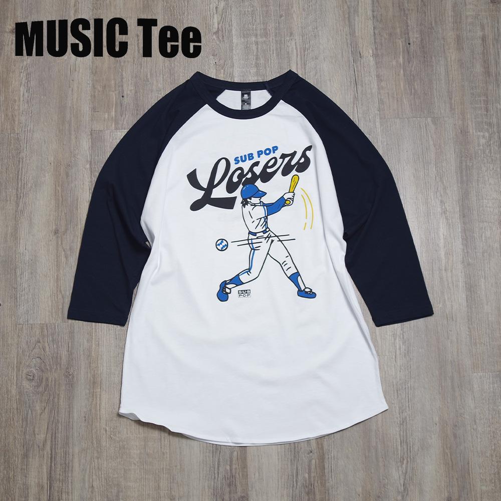 商品詳細 商品名 【MUSIC Tee(ミュージックティー)】3/4 BASEBALL TEE "35YEARS LOSERS" -SUB POP 七分袖ベースボールTee 35周年 ルーザース サブポップ 商品説明 アメリカワシントン州シ...