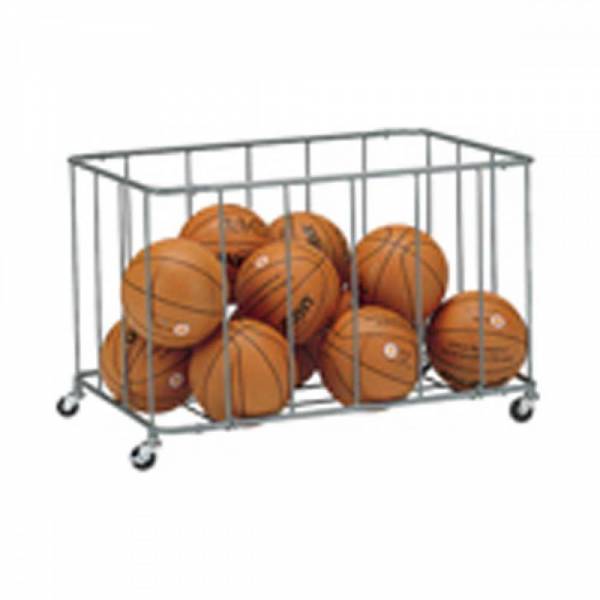 日本教材備品協会安全基準適合品材質:スチールサイズ:長さ90cm×幅60cm×高さ60cm自重:10kg仕様:直径5cmキャスター付、焼付塗装、5号球(バレー)で約20球収納可原産国:日本関連商品はこちらエバニュー ボール整理カゴ 角-5フ...