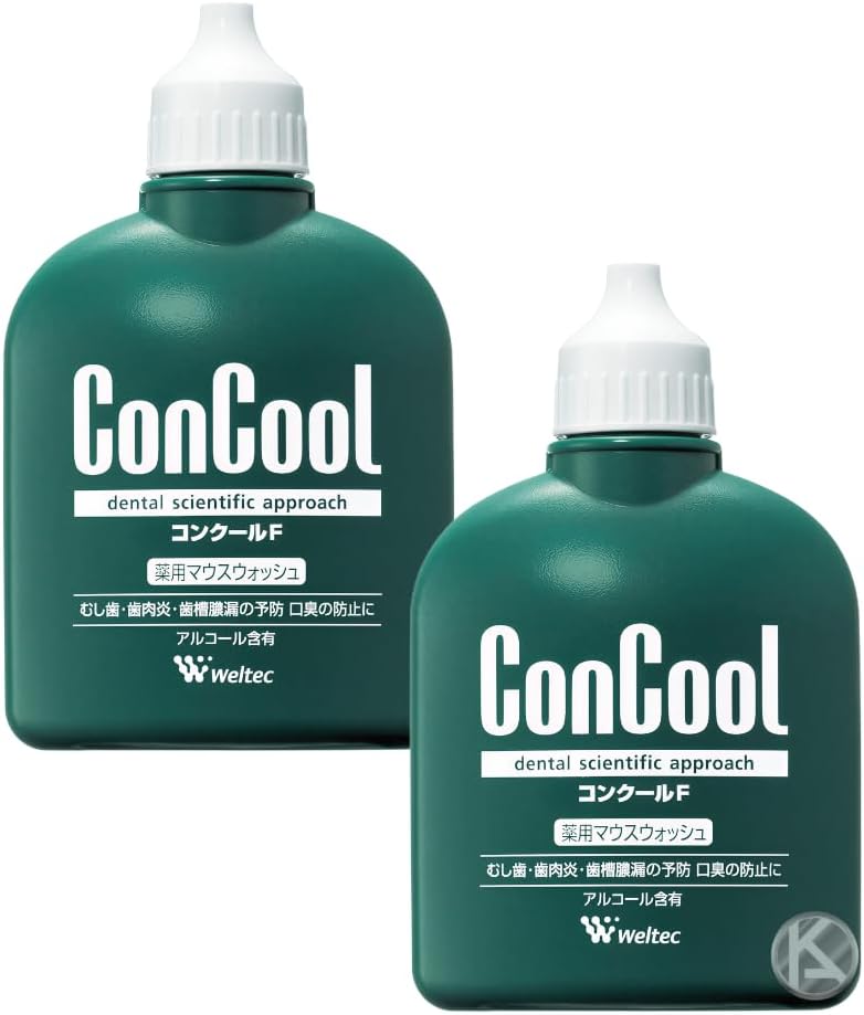 商品情報 コンクールf 100ml 薬用マウスウォッシュ 2個セット 本商品は、薬用洗口液「コンクールF」100mlです。 毎日のオーラルケアに使いやすい濃縮タイプのマウスウォッシュで、水で薄めて使用します。 口腔内を洗浄し、口臭や歯周病の...