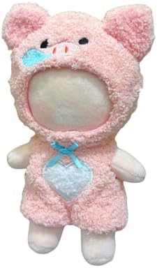 【ぬい服 セットアップ 15cm 帽子付き 推し活グッズ】 概要説明：推しのぬいぐるみやマスコットに着せておしゃれを楽しめるぬい服です。15cmサイズに対応し、帽子付きのセットアップでコーデが簡単に完成します。ふわふわ素材でかわいい印象に。...