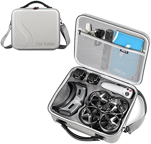 【DJI対応AVATA収納ケース 防水 耐衝撃 ポータブルバッグ ショルダーPUケース 大容量 トラベルケース 持ち運び可能 全面保護 防塵｜AVATAとアクセサリーを安全に収納！防水・耐衝撃で旅行や出張にも最適】 概要説明：DJI対応AV...