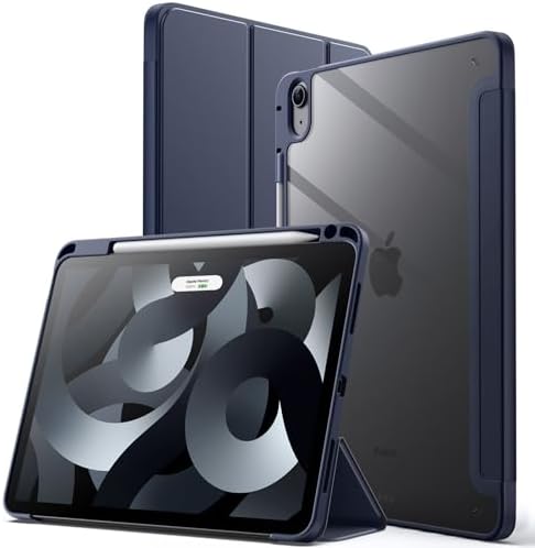 【iPad Air 11インチ・10.9インチ対応 透明保護ケース｜透明デザインでiPadの美しさをそのままに！Pencil収納＆スタンド機能で使いやすさ抜群の多機能ケース】 概要説明：透明デザインでお使いのiPadの美しい本体をそのままに...