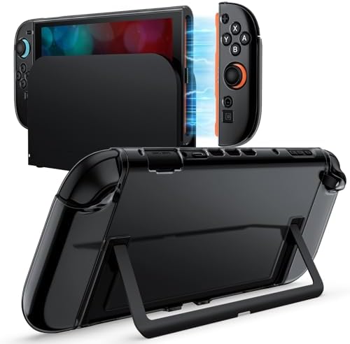 【Nintendo Switch 2 (2025) 7.9インチ用 クリア ドッカブルケース｜透明デザインで美しさを損なわず、しっかり保護！】 概要説明：Nintendo Switch 2 (2025) 7.9インチモデル専用設計のクリアド...