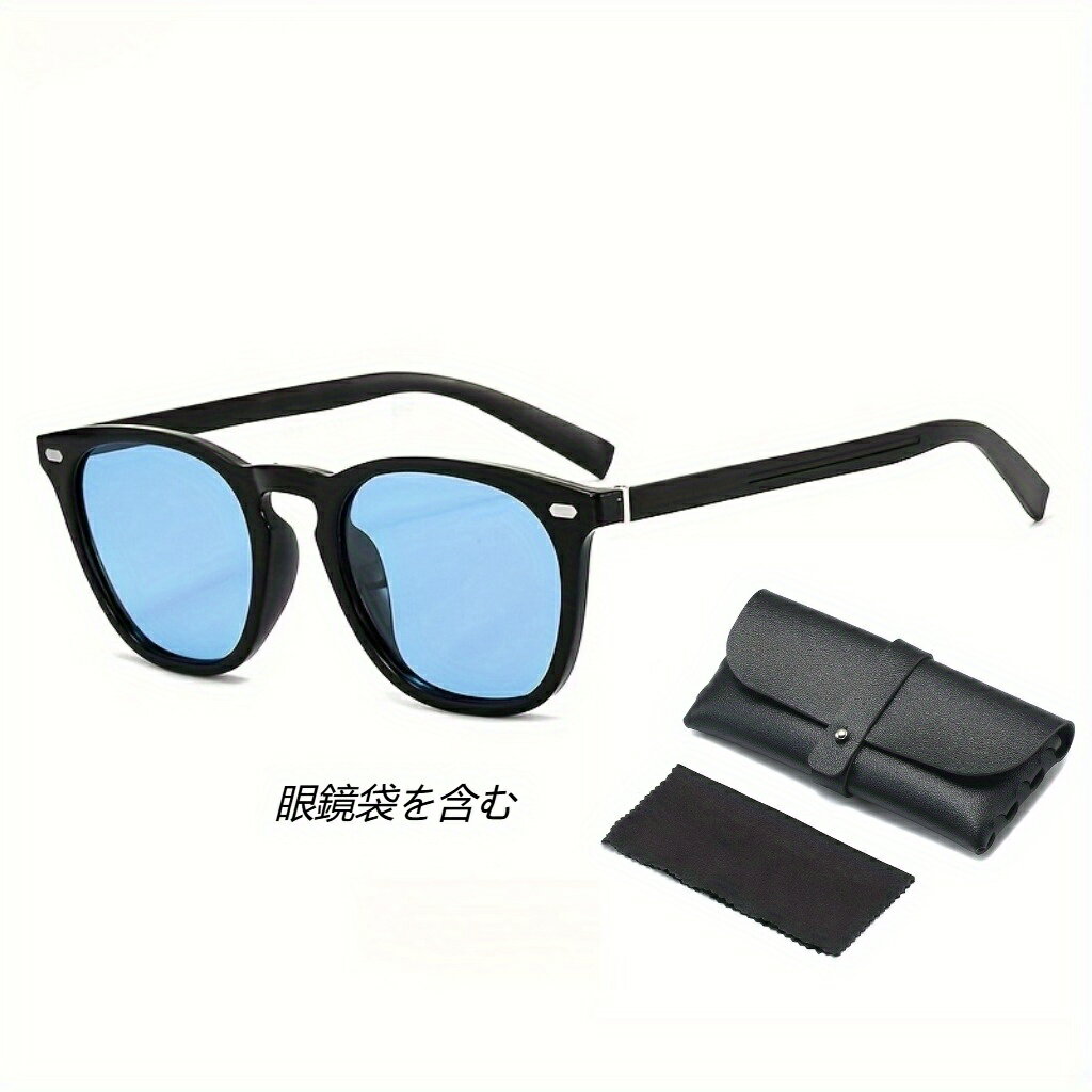 【商品名｜キャッチコピー】 概要説明：メンズとレディースに対応したウェリントン眼鏡。軽量かつ耐久性の高い素材を使用しており、長時間の着用でも疲れにくく、運転用や通勤・通学などデイリー使いに最適です。スタイリッシュなデザインで、カジュアルから...