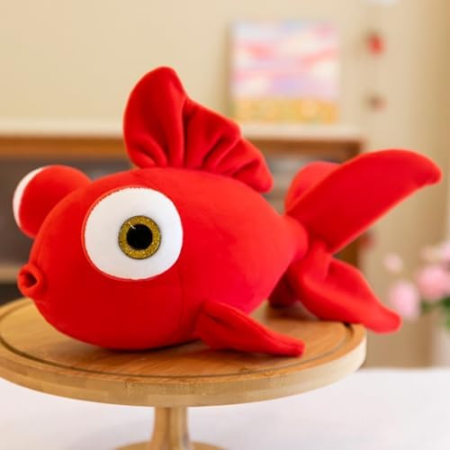 【金魚ぬいぐるみ 抱き枕 大きい クッション 柔らかい かわいい 発泡スチロール おもちゃ 赤 レッド 子供 猫 コスチューム アクセサリー 電子書籍 おしゃれ｜癒しの金魚ぬいぐるみで、毎日を楽しく！プレゼントにも最適】 概要説明：金魚ぬい...