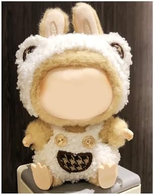 【17cm ラブブ人形用 熊バックパンツ｜キュートな熊バックパンツでラブブ人形をもっと可愛く！】 高品質素材で作られた熊バックパンツは、17cmのラブブ人形にぴったり。柔らかく耐久性に優れ、簡単に着脱できるデザインが特徴です。ぬい撮りやコレ...