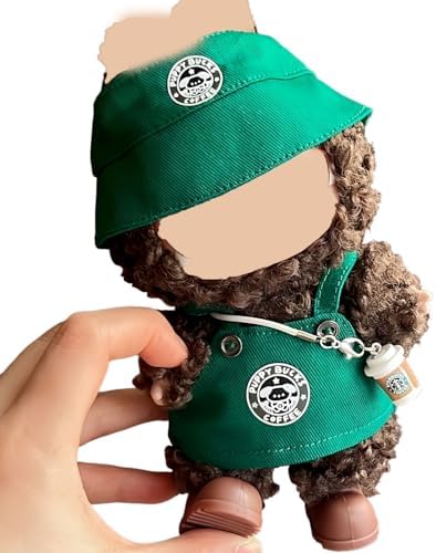 【ラブブ17cm着せ替え服ウェイター4点セットぬいぐるみ服人形服ドール服ラブブ服可愛いカジュアル｜ラブブ専用ウェイター衣装4点セット！おしゃれでかわいい演出に最適】 概要説明：ラブブ17cm専用のウェイター風着せ替え服4点セット。ぬいぐるみ...