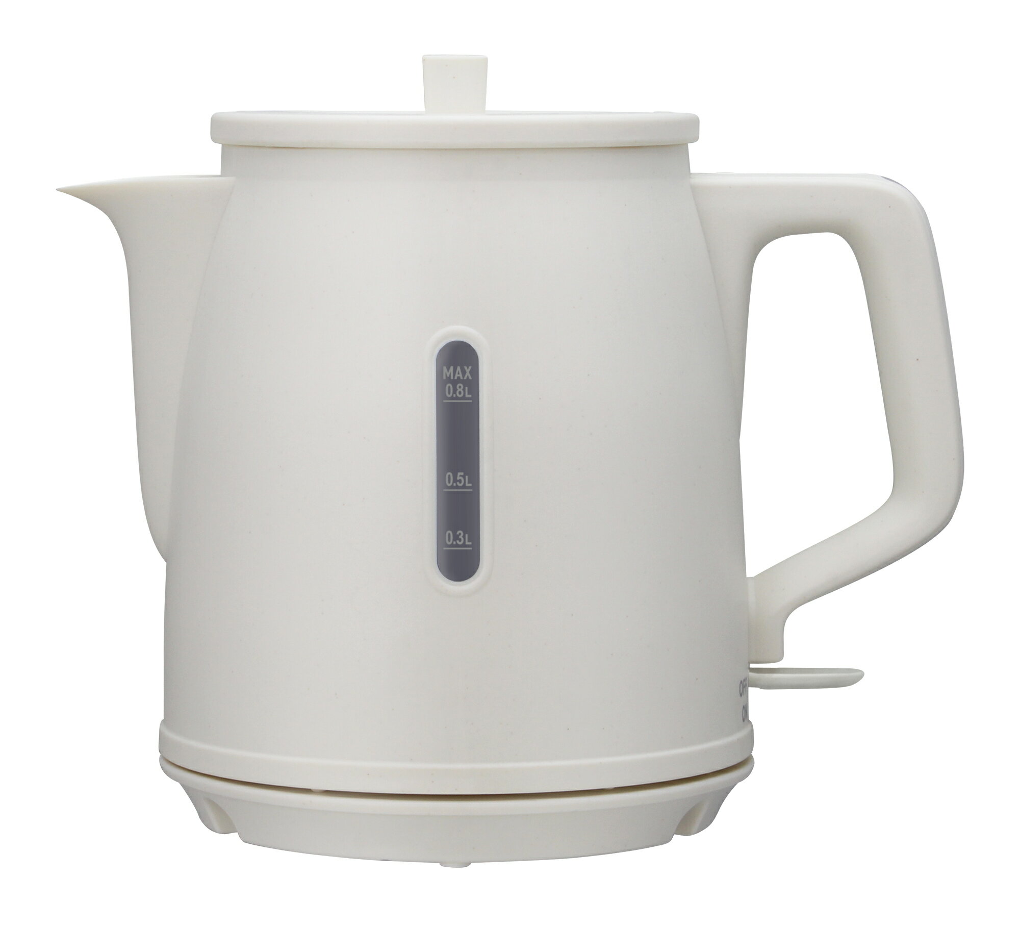 商品情報メーカー名ドリテックサイズ約W23×D15.5×H19.5cm重量約0.6kg（本体のみ）約0.8kg（給電スタンド含む）電源AC100V　50/60Hz共用商品説明を記載してください。定格消費電力1250W最大容量0.8L電源コー...