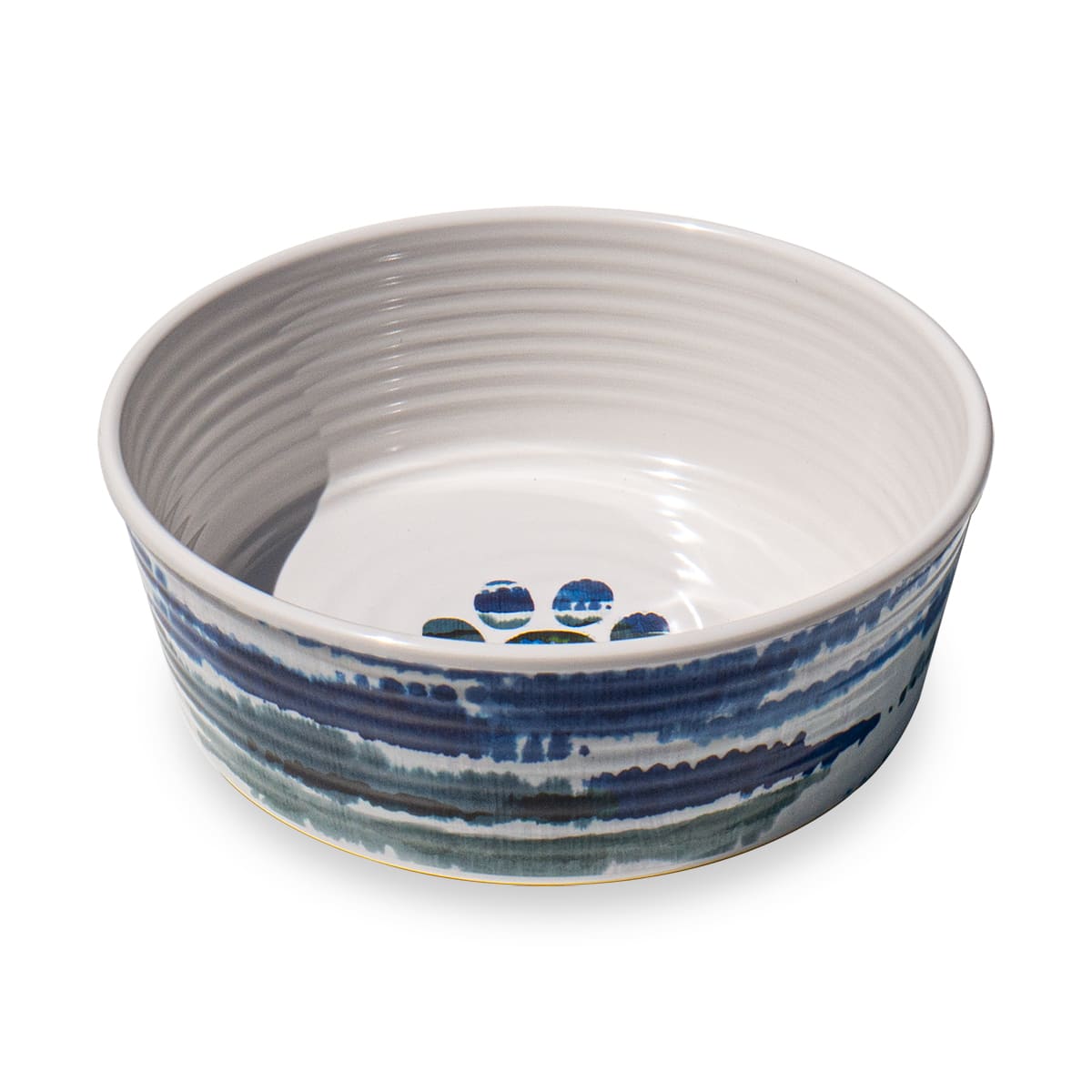 【商品仕様】サイズ：17×17×5.9cm重量：262g容量：946mlサイズ：M材質：メラミン樹脂、シリコン耐熱温度：0〜100℃電子レンジ：非対応食洗機：対応生産国：中国【タイダイパウプリントシリーズ】タイダイパウプリントは、深みのある...