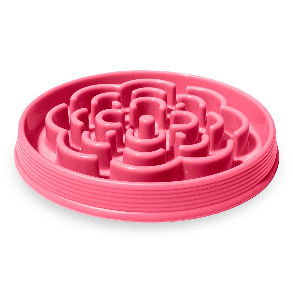 【商品仕様】サイズ：33×33×4cm重量：467g容量：1655mlサイズ：L材質：ポリプロピレン樹脂、TPE耐熱温度：-20〜140℃電子レンジ：対応食洗機：対応生産国：中国【ペット用早食い防止食器】スローフィーダーは、ペットの早食い防...