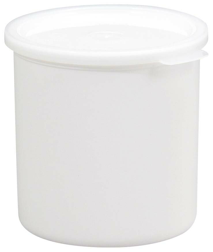 ●型番：CP27148●サイズφ168(上径)×φ154×H170(mm)●内寸φ158(mm)●重量：420g●容量：2.4L●材質本体：ポリプロピレン製フタ：ポリエチレン製●検定証印等：NSF●サラダオイルやマヨネーズの影響をうけない材...